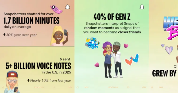 Snapchat’s 2025 Recap shows voice, group chats, and casual sharing ...